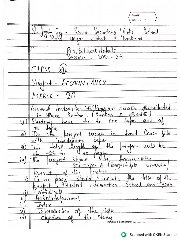 Class XII Practical List 2024-25 | PDF