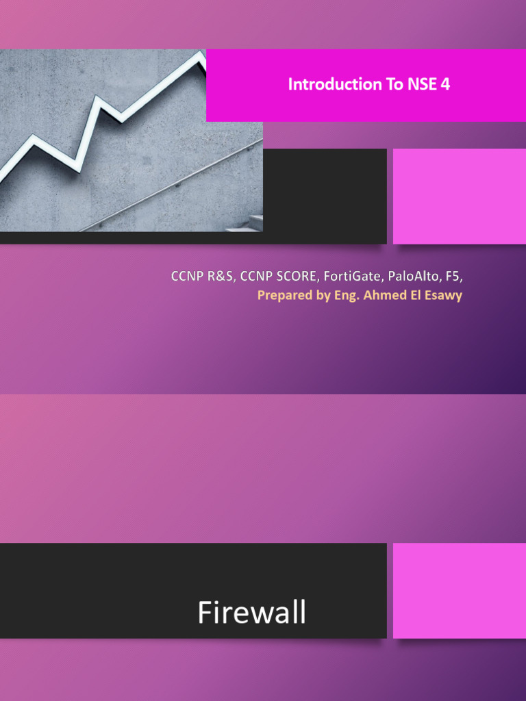 1-Firewall Introduction | PDF | Firewall (Computing) | Proxy Server