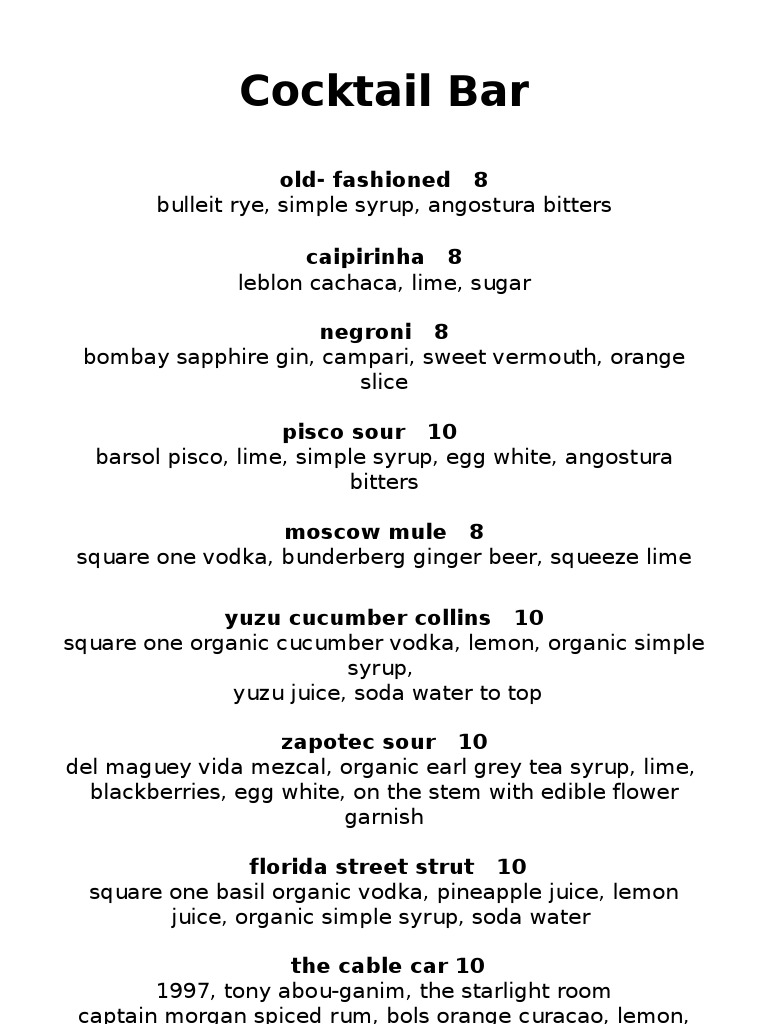 Circolo Menu | PDF | Grape Varieties | Viticulture