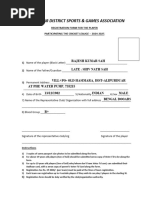 BAI ID Issuance Guidelines for Players | PDF