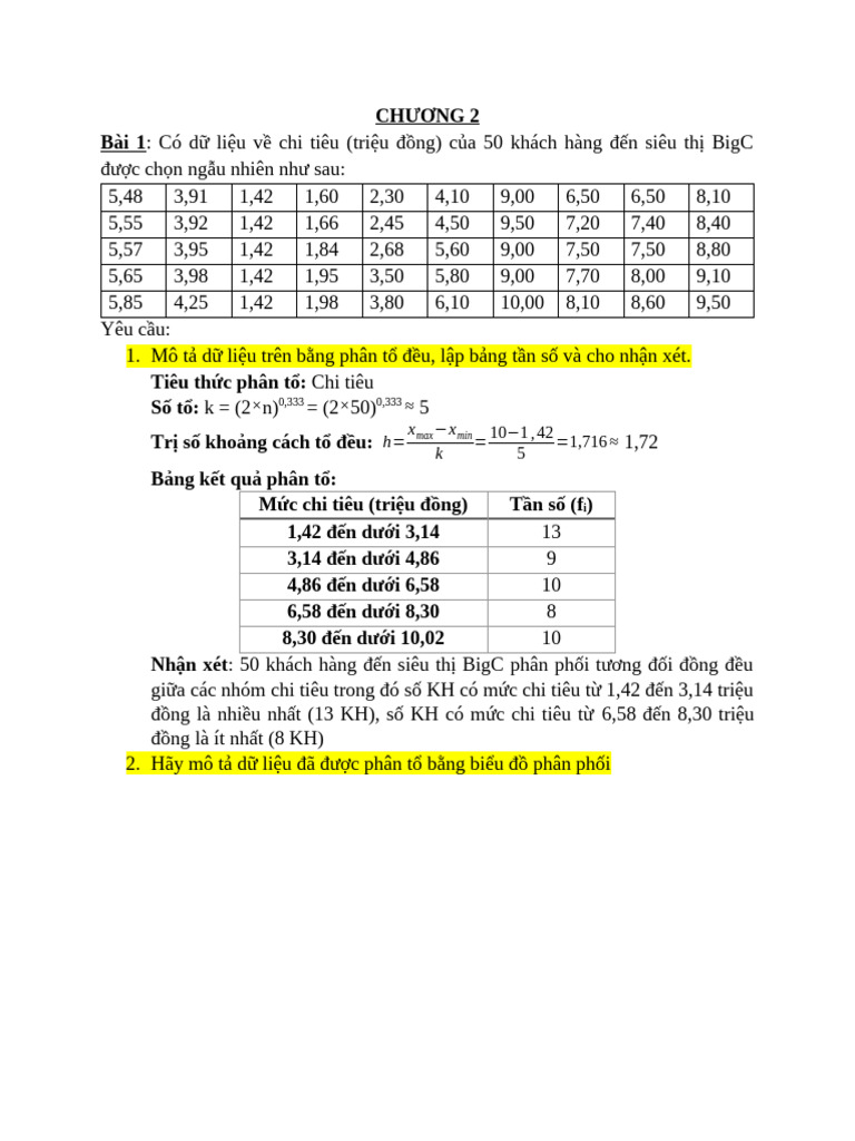 Giaibaitap Chuong2 | PDF