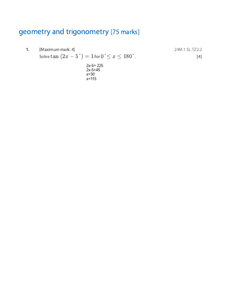 Geometry and Trigonometry | PDF | Area | Circle