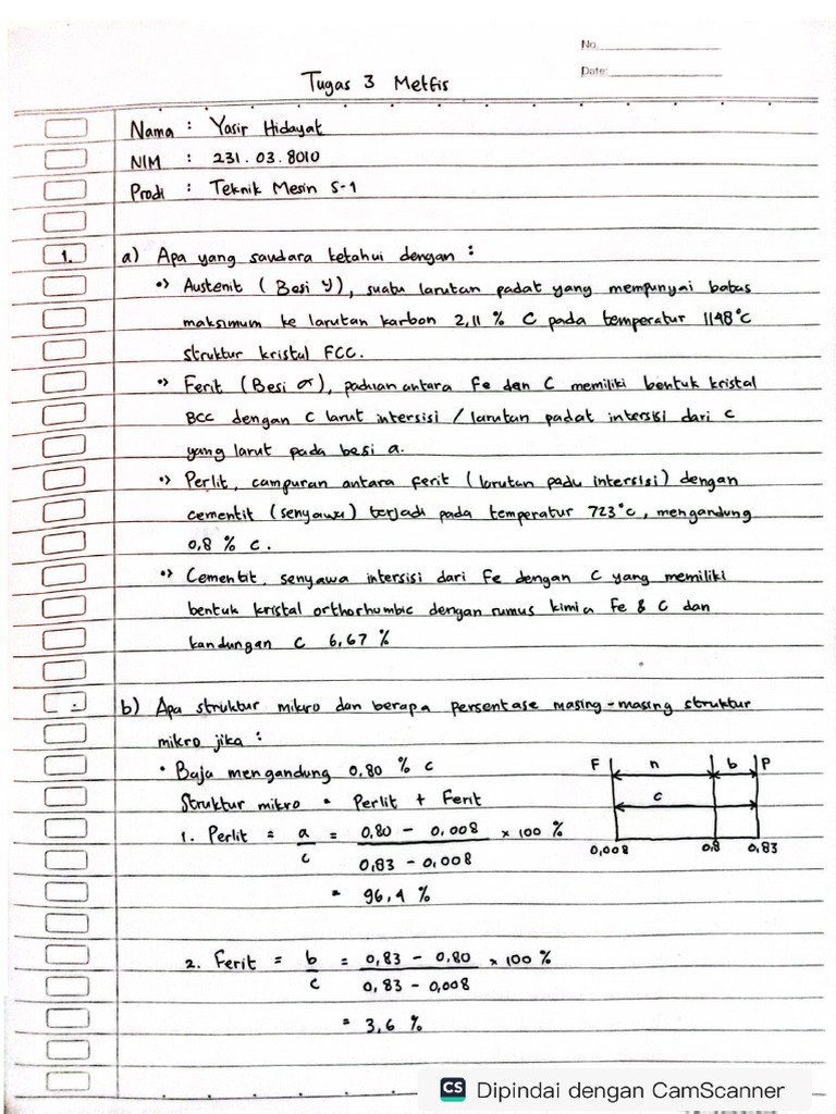 Tugas 3 - Metfis - Yasir (231.03.8010) | PDF