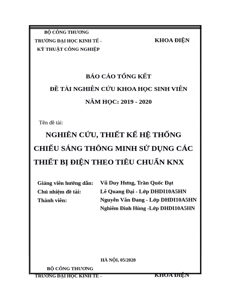 (123doc) Tieu Luan Nghien Cuu Thiet Ke He Thong Chieu Sang Thong Minh Su Dung Cac Thiet Bi Dien ...