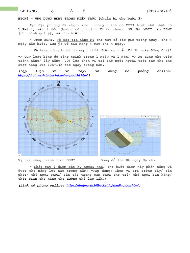 HD Buoi 3-Ud BDMT Trong Kien Truc | PDF