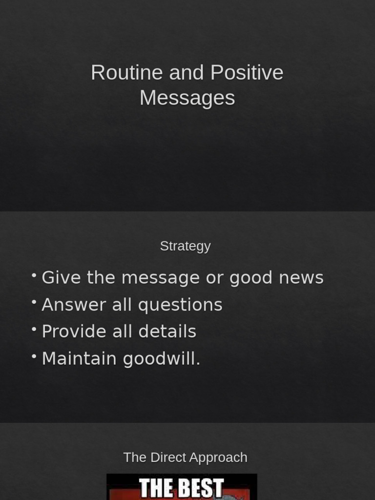 Good News, Bad News, Persuasuve Business Correspondence | PDF | News ...