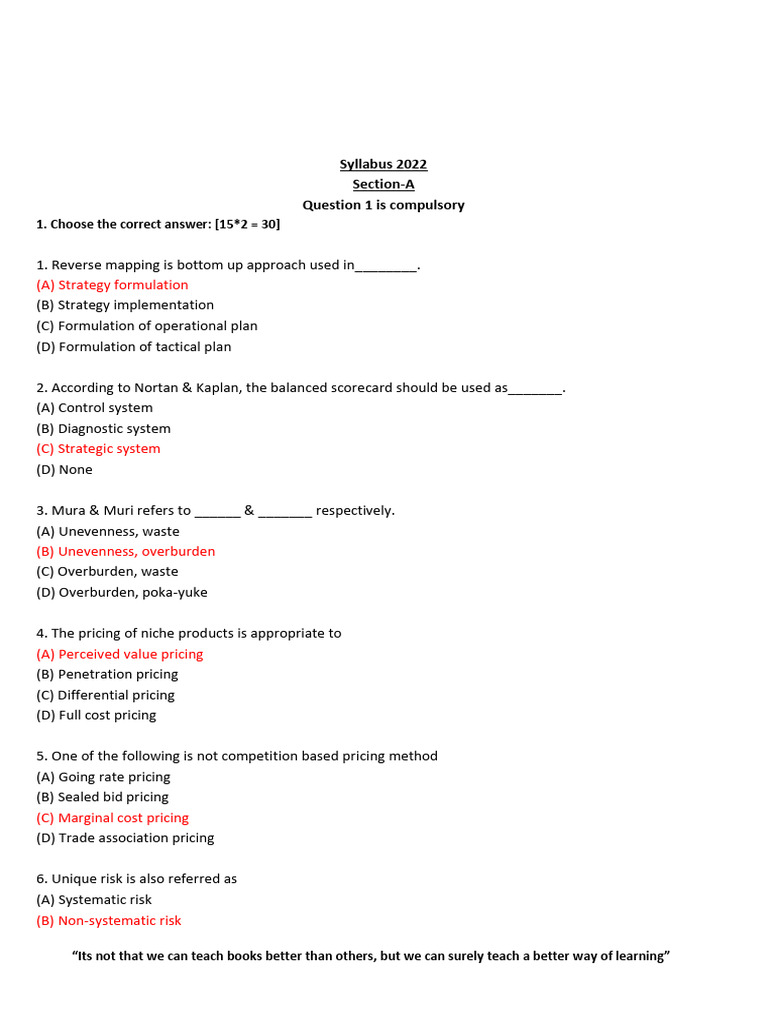 Final SPM New-2 Answers | PDF | Stocks | Discounted Cash Flow