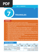 Class 10 Maths: Triangle Notes & Formulas | PDF | Triangle | Classical ...