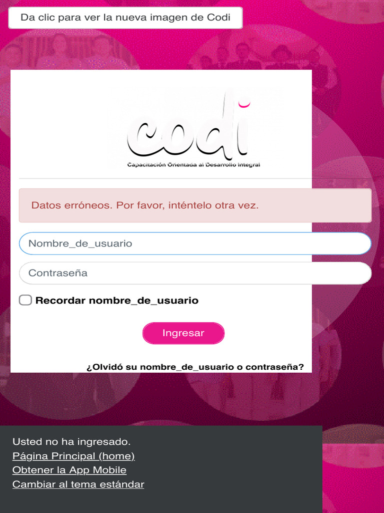 Acceso a Codi: Inicia Sesión Aquí | PDF