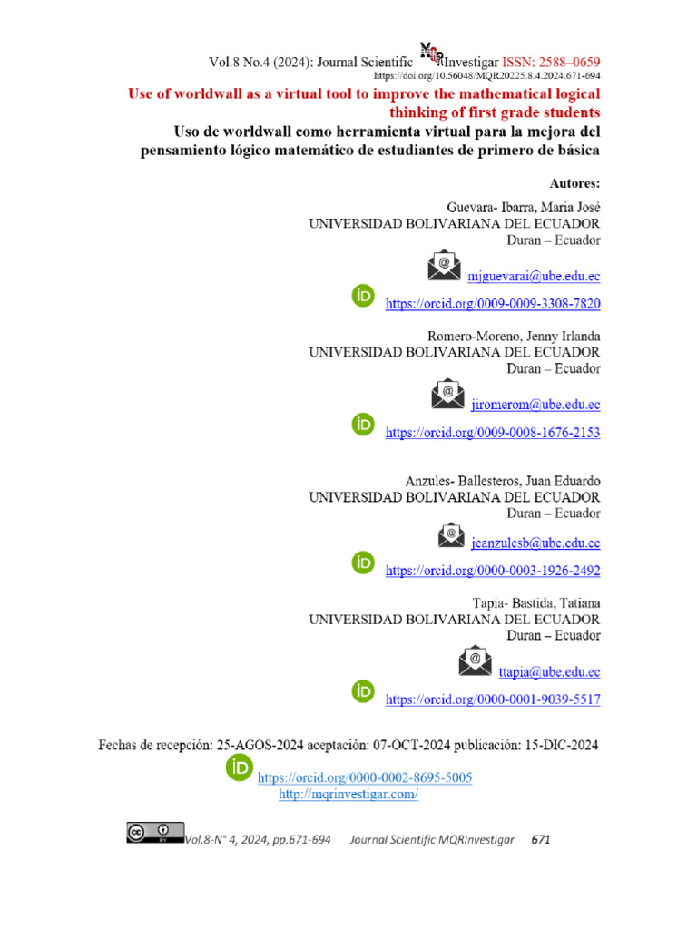 Jenny Irlanda Worwall | PDF