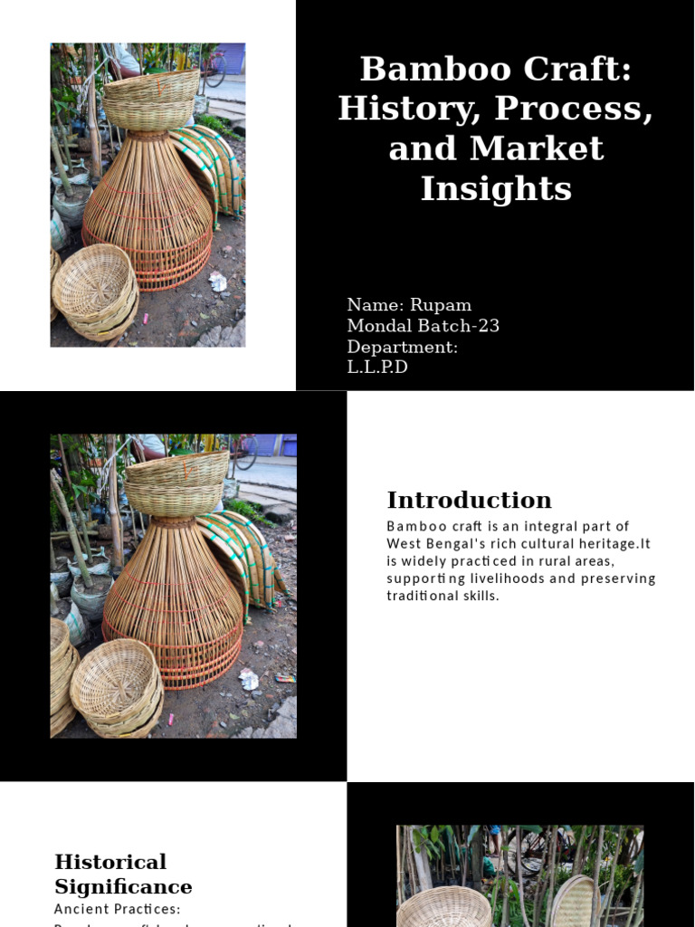 Craft Cluster Project Bamboo | PDF