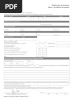 Palig - Formulario Solicitud Indemnización | PDF