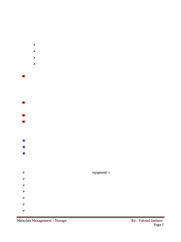 Material Management Chapter 5 | PDF | Warehouse | Goods