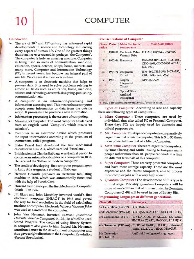 Computer Lucent by SRINIVASMech | PDF