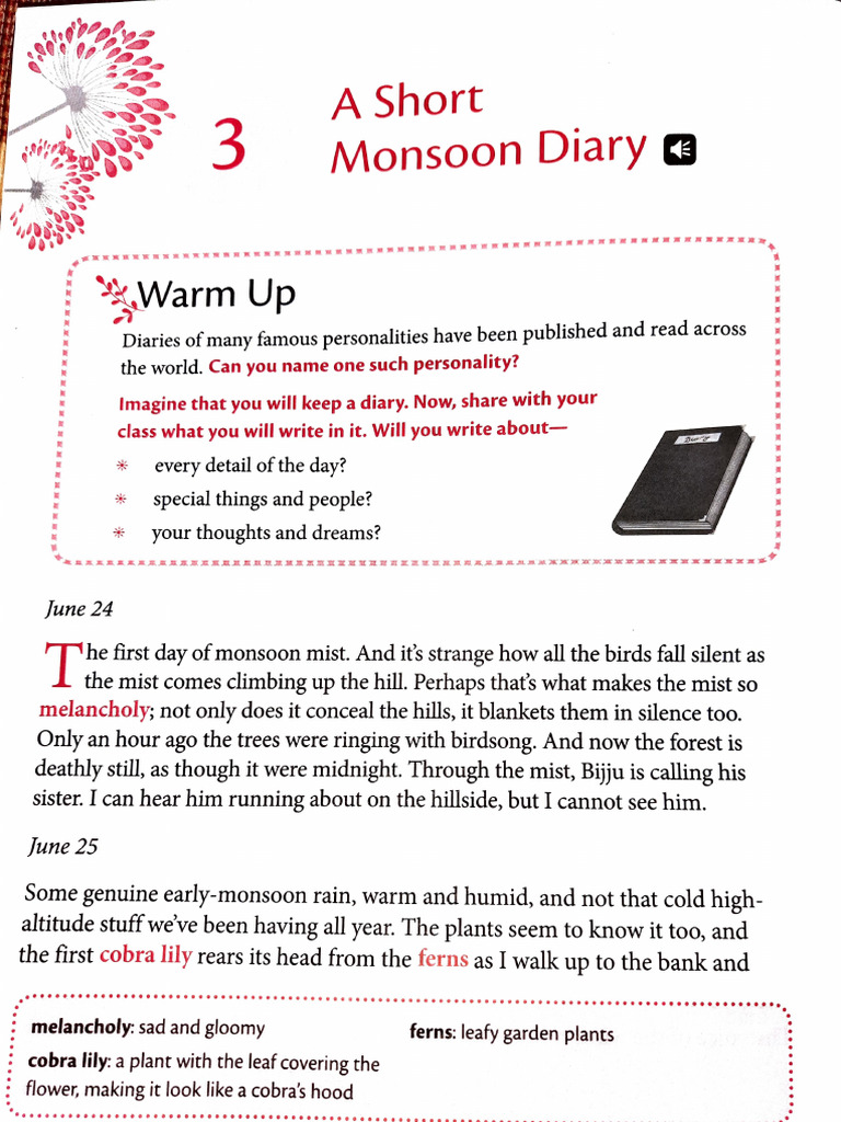 A short monsoon diary | PDF