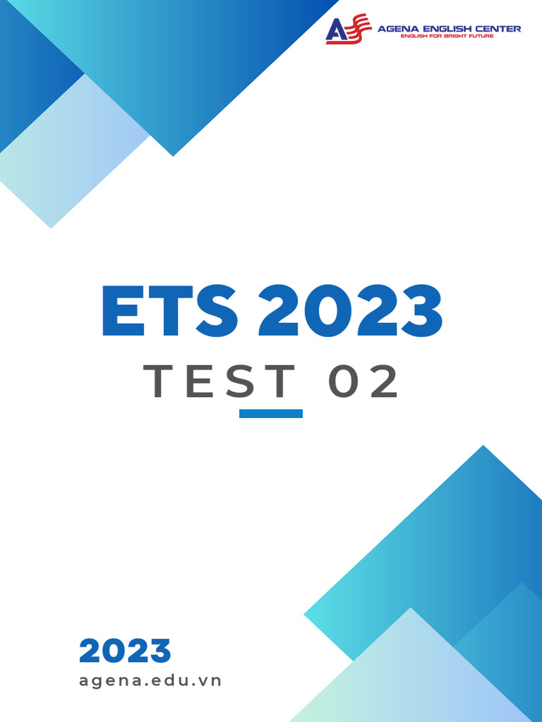 ETS 2023 Test 2 | PDF