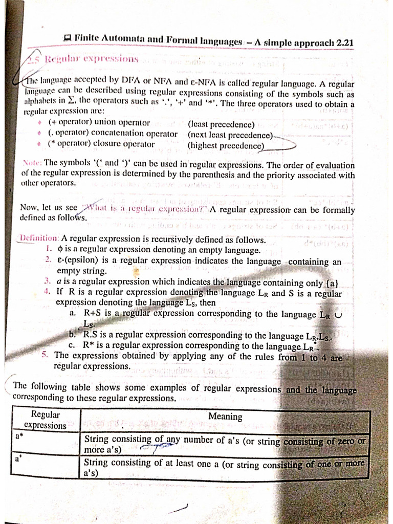 TOC 2nd Chapter | PDF