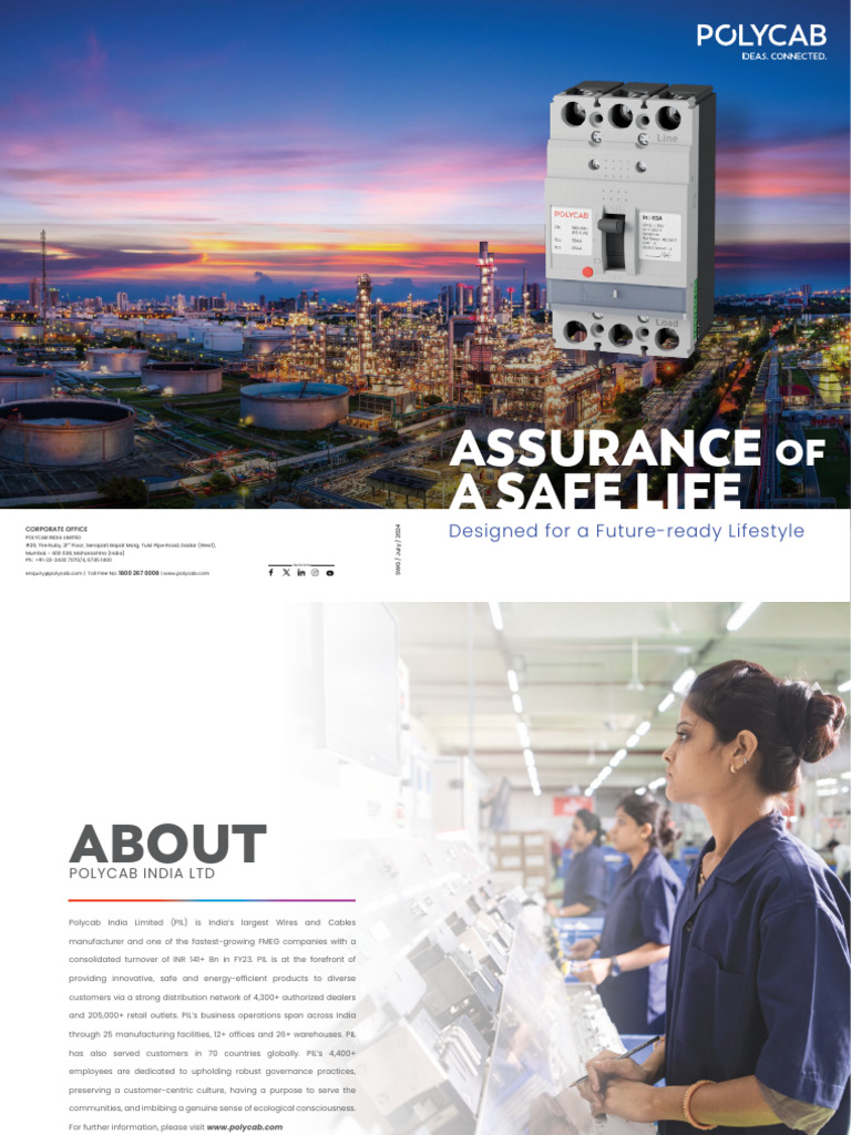 MCCB Catalogue | PDF | Switch | Electrical Components