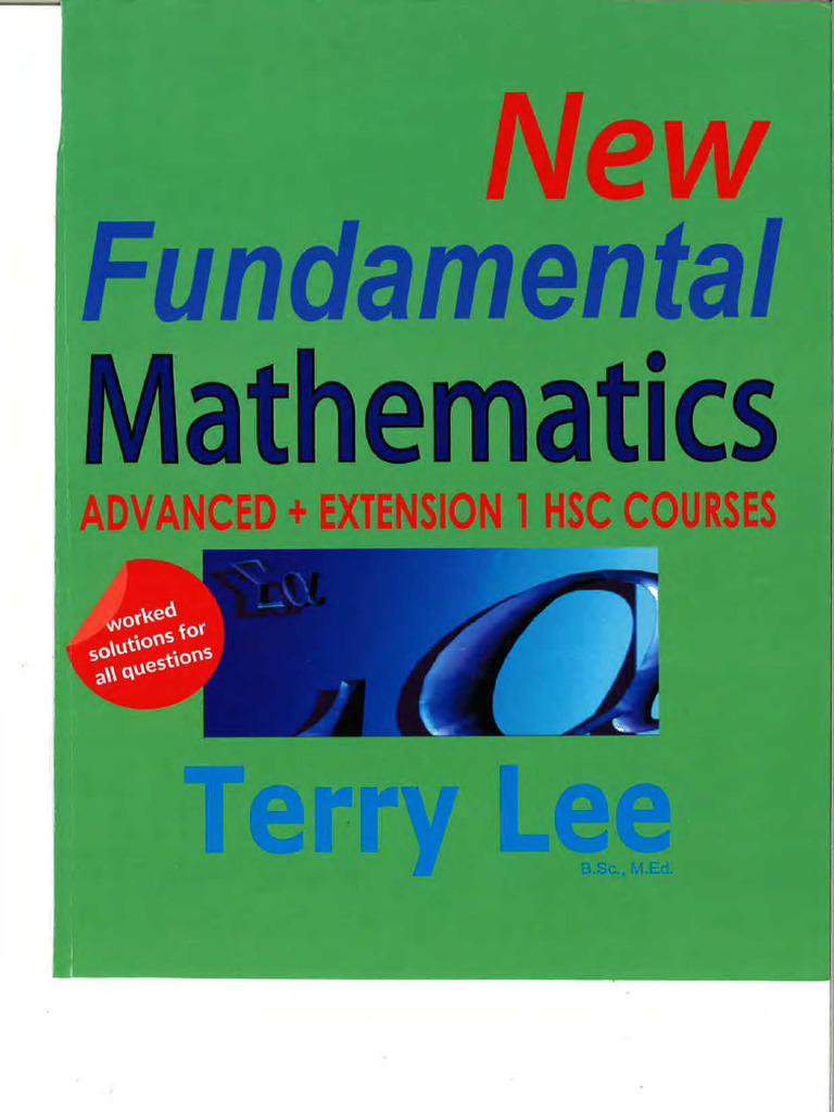 New Fundamental Mathematics Advanced + Extension 1 HSC Courses (Terry H ...