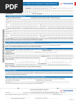 PNB KYC Update Form | PDF