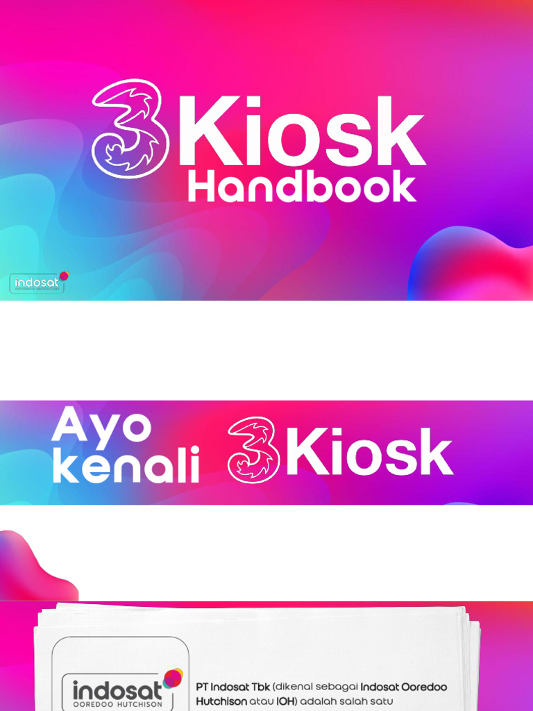 Mitra 3Kiosk untuk Distribusi Tri | PDF