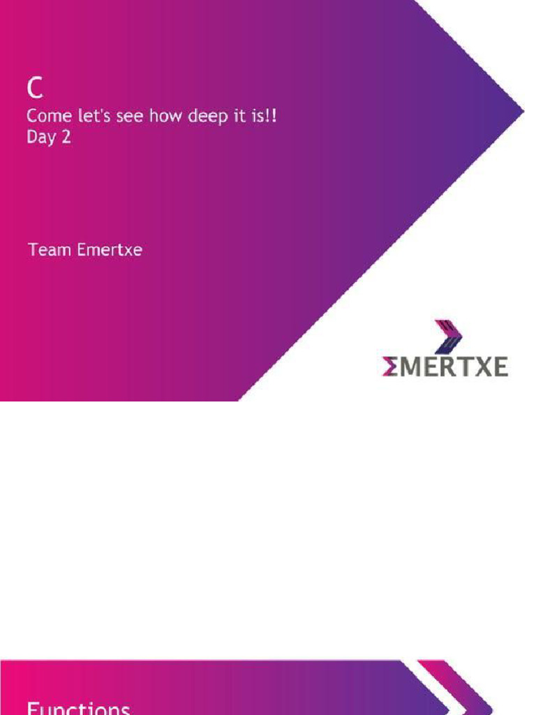 Embedded C Part 2 | PDF