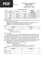 Tin Học_Đề HSG 9 24-25 | PDF