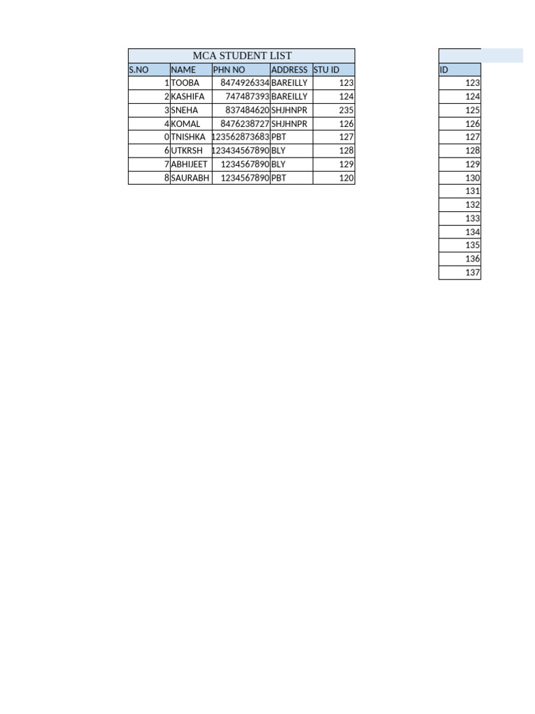 New Microsoft Excel Worksheet | PDF
