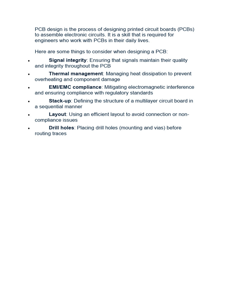 PCB Design Essentials for Engineers | PDF