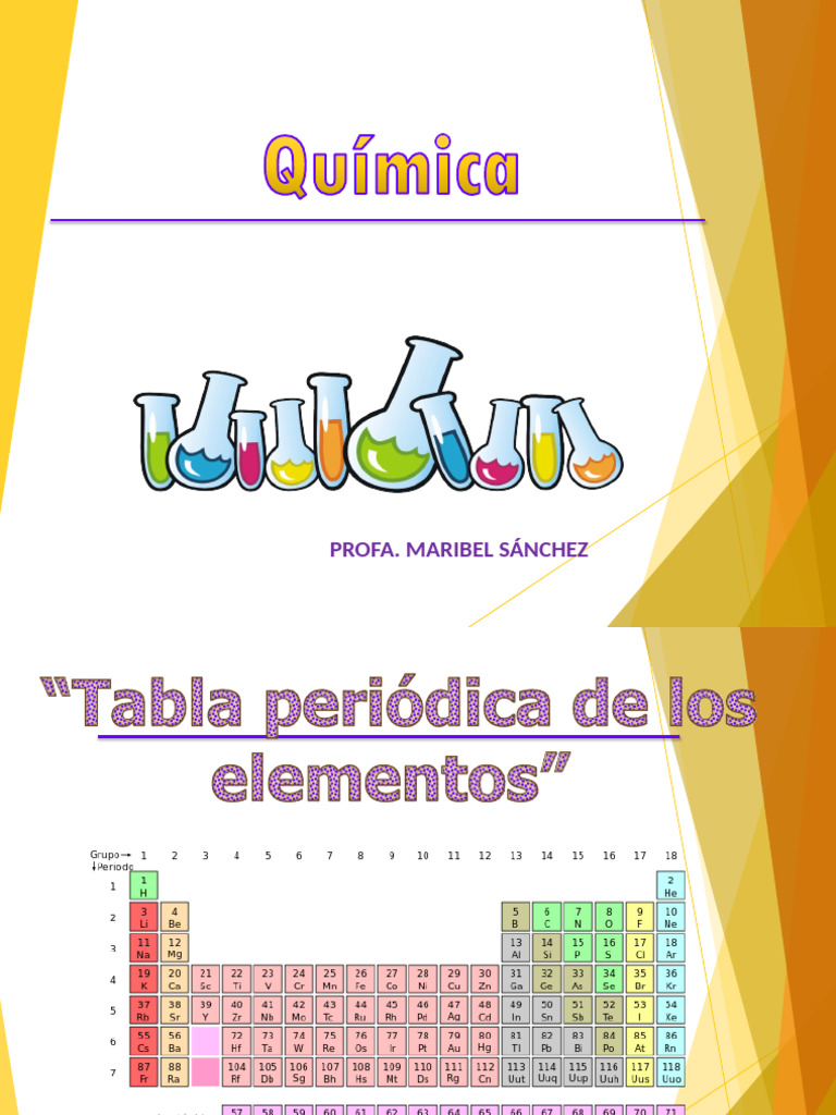 Ppt .Tabla-periodica 1 | PDF | Tabla periódica | Química