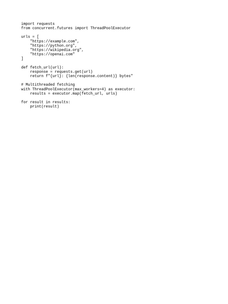 Web Scraping With Multithreading | PDF Web Scraping With Multithreading | PDF