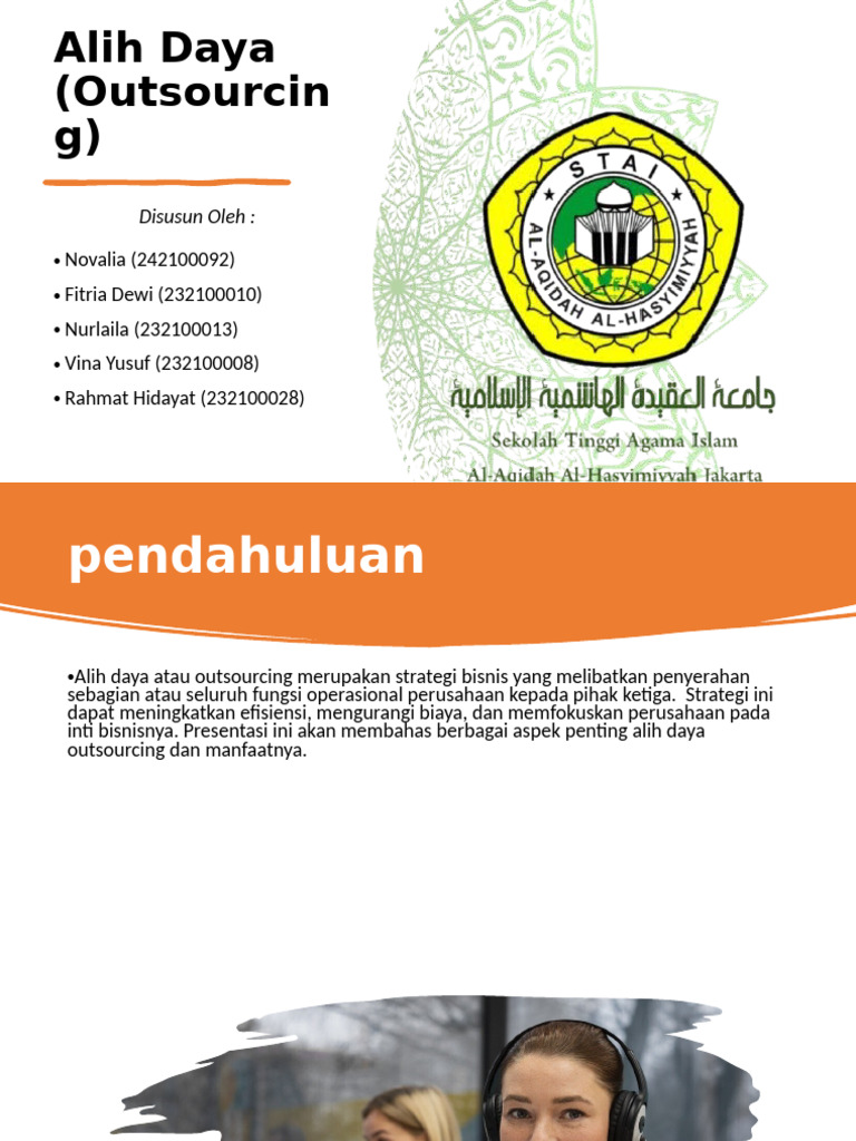 alih_daya_outsourcing_Presentation | PDF