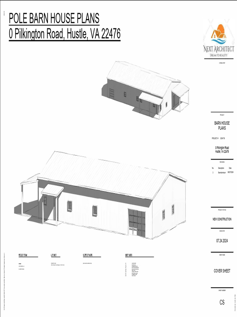 Barn House Construction Plans | PDF | Building Insulation | Bedroom