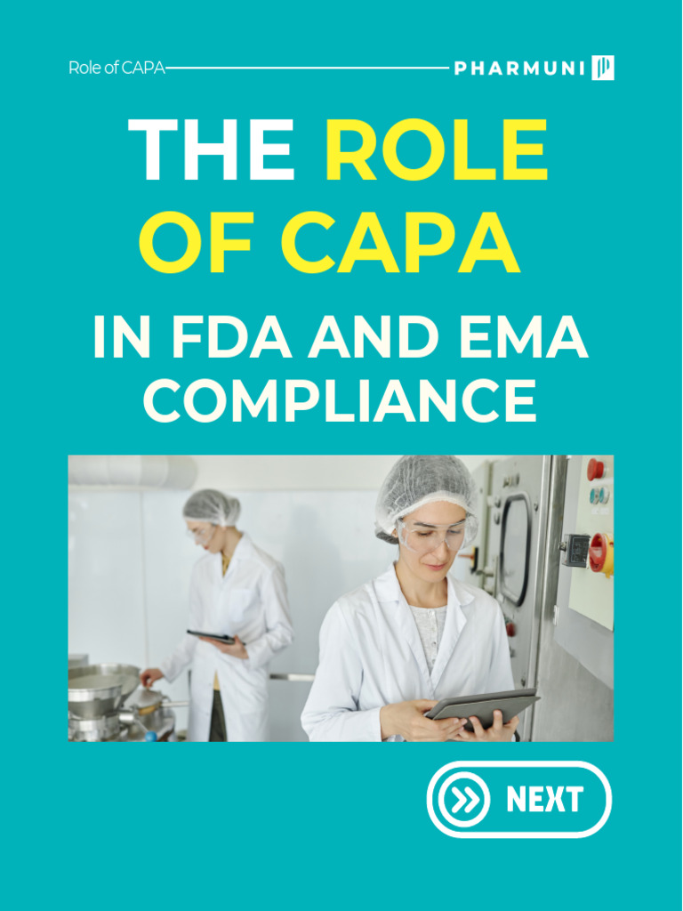 CAPA in FDA and EMA | PDF | Regulatory Compliance | Risk