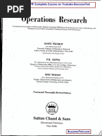 Operations Research by Kanti Swarup | PDF