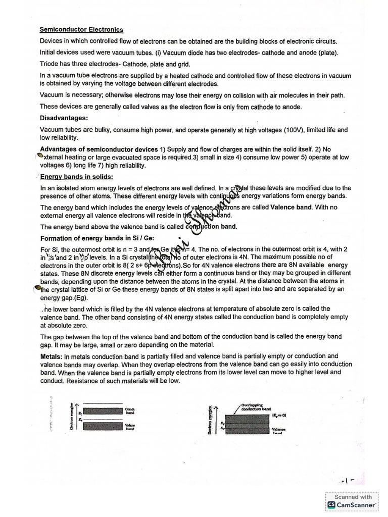 Semiconductor 1 | PDF
