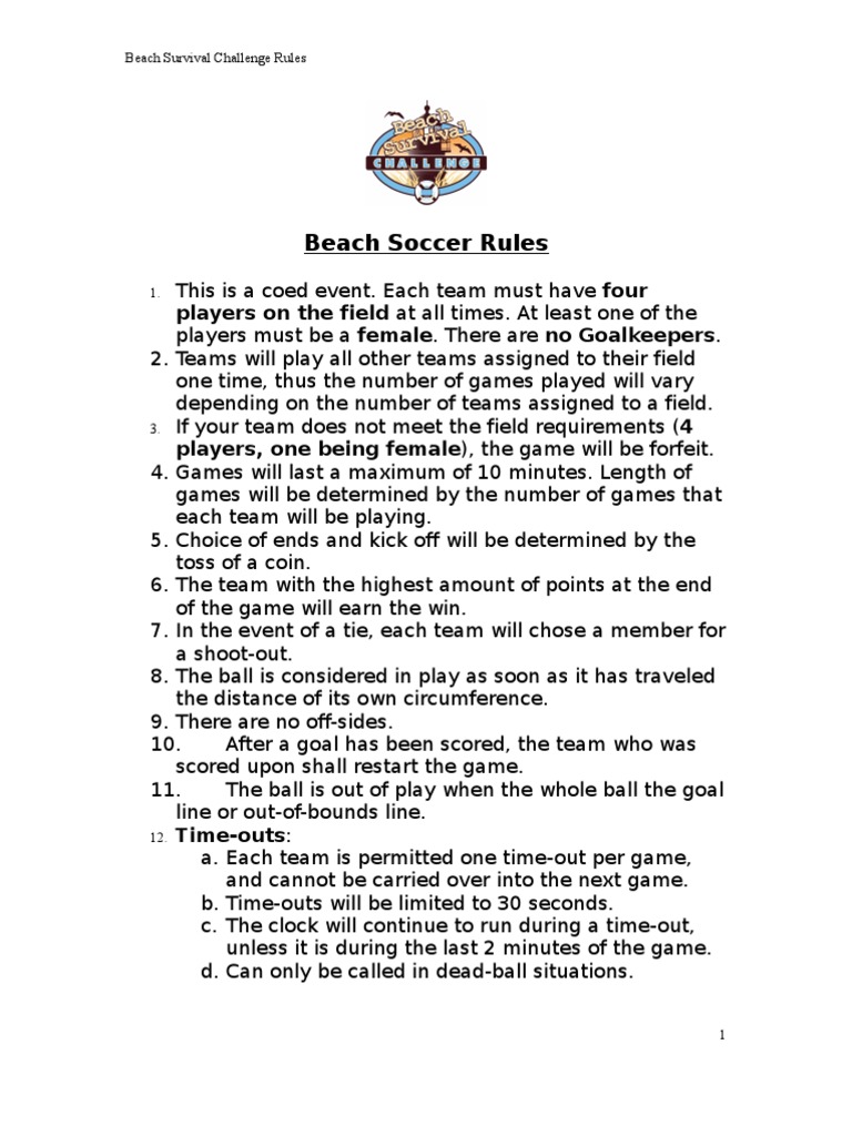 Rule Sheets '08 | PDF | Sports | Football Codes
