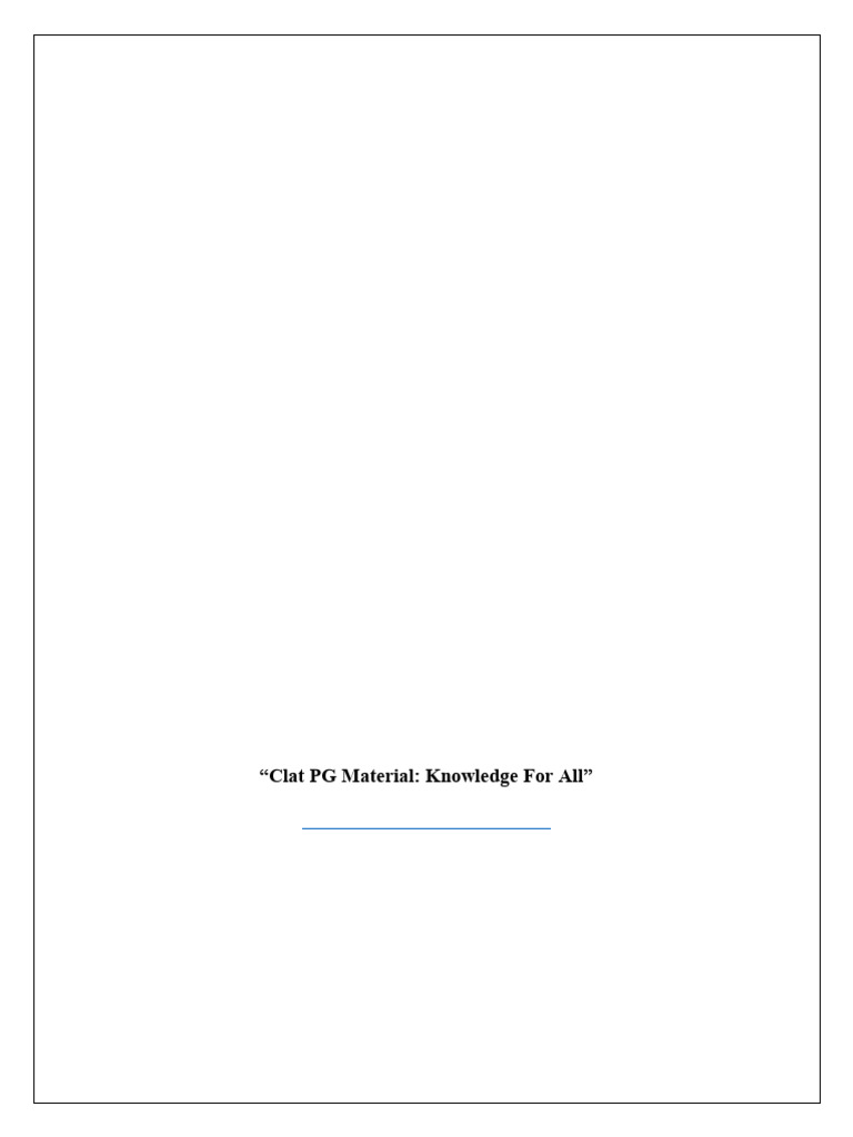 POCSO Act-Notes For CLAT PG 2025 | PDF | Assault | Sexual Assault