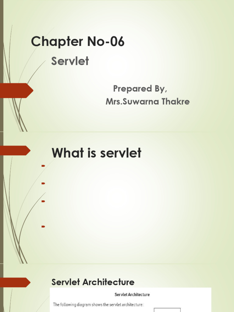 Chap No 06 Servlet Final Copy 11nov 20 | PDF | Http Cookie | Web Server