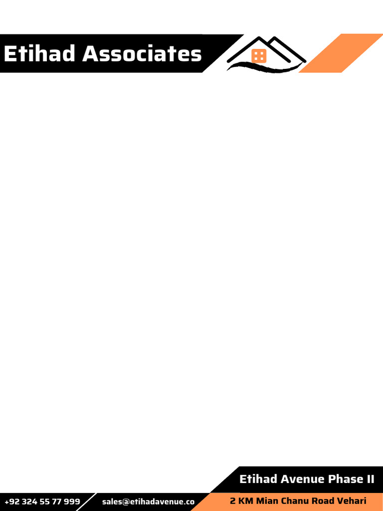 Yellow & Black Modern Professional Letterhead (1) | PDF