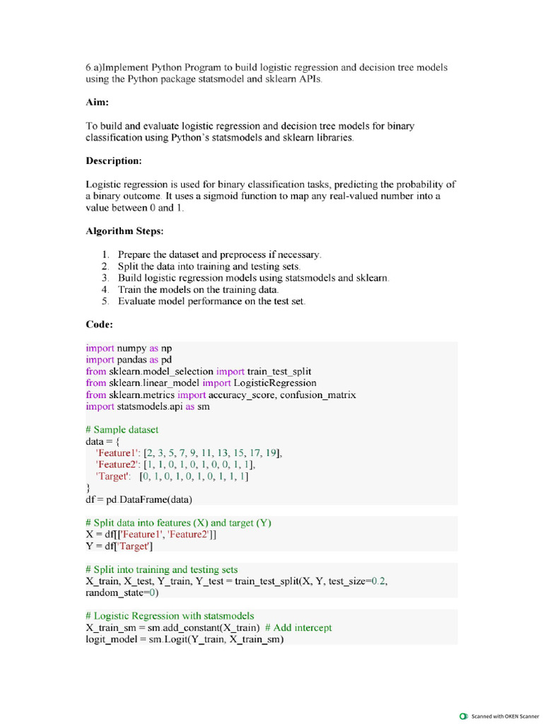 mlp lab manual | PDF