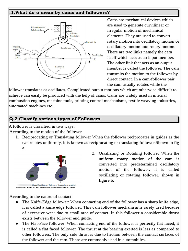 tom-unit-3 | PDF | Rotation | Mechanical Engineering