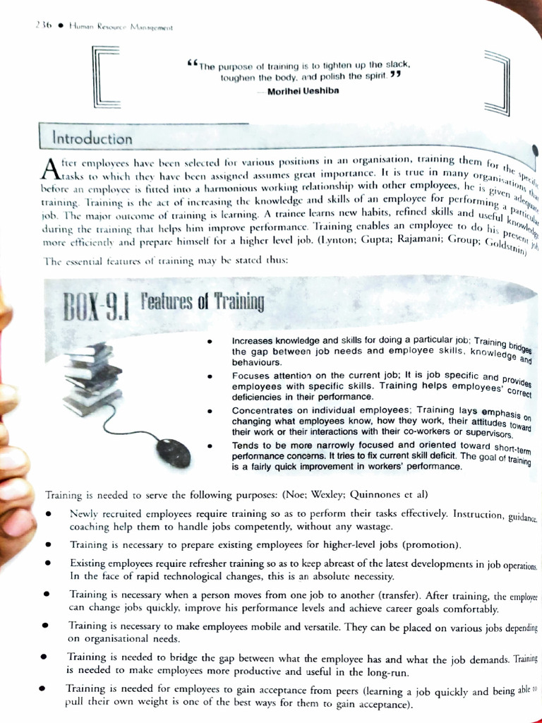 HRM - VSP Rao - Training and Development | PDF | Employment | Learning