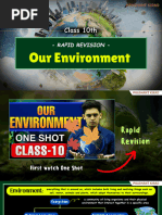 Class 10 Science: Our Environment Notes | PDF | Ecosystem | Food Web