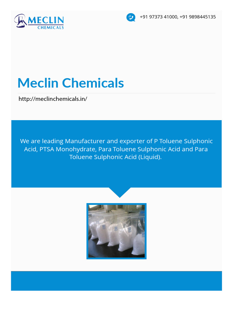 Meclin Chemicals | PDF