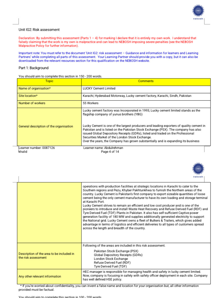 Ig2 Forms Electronic Submission v5 | PDF | Occupational Safety And Health | Safety