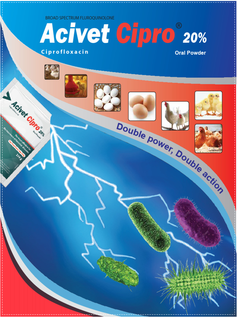 Acivet Cipro 20% | PDF | Antibiotics | Drugs