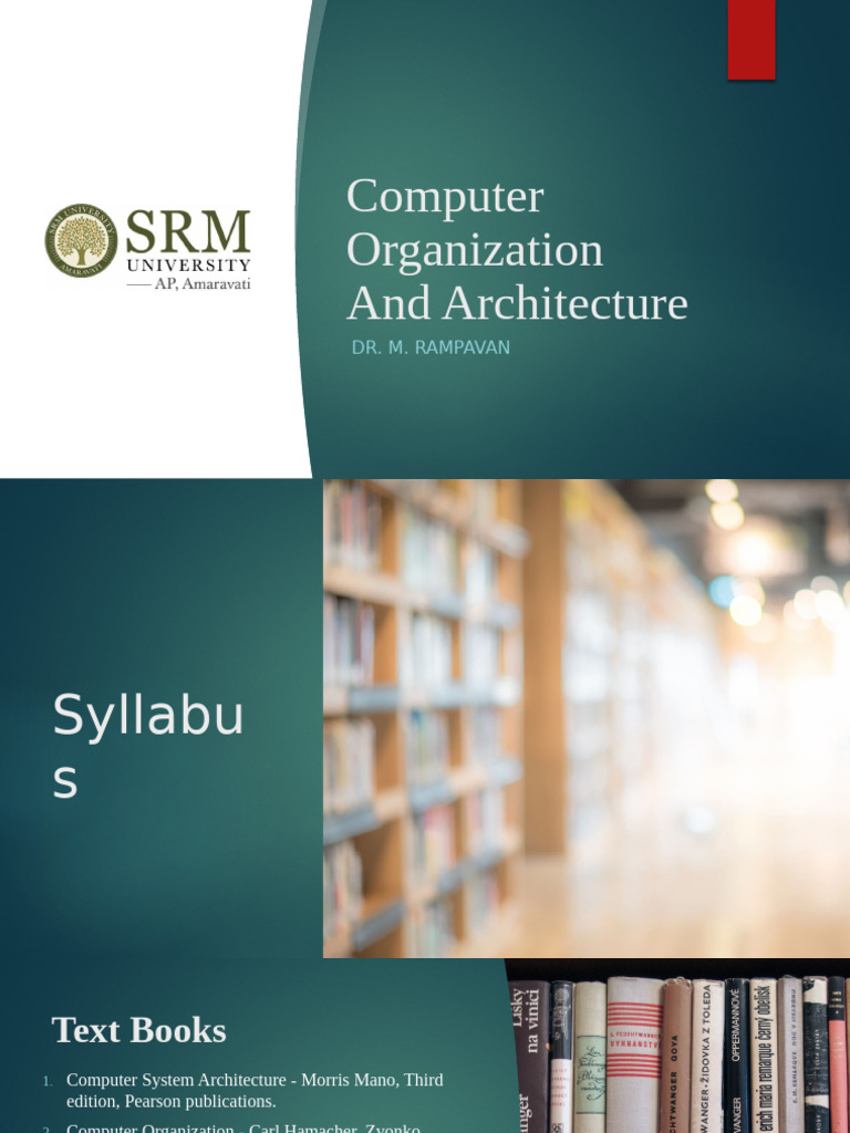 Computer Organization & Architecture Guide | PDF | Central Processing ...