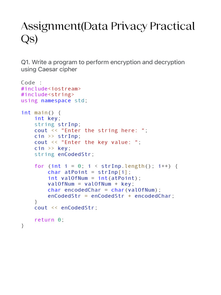 assignment_datap_suryanshOri | PDF | Cipher | Computer Security