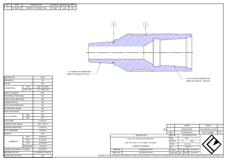 GA_Crossovers_130-025B-001P-R0 | PDF